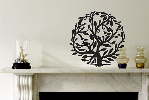 Tree of Life round wall sticker - Cosy Home Blog