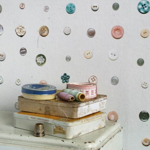 Vintage button wallpaper - Cosy Home Blog