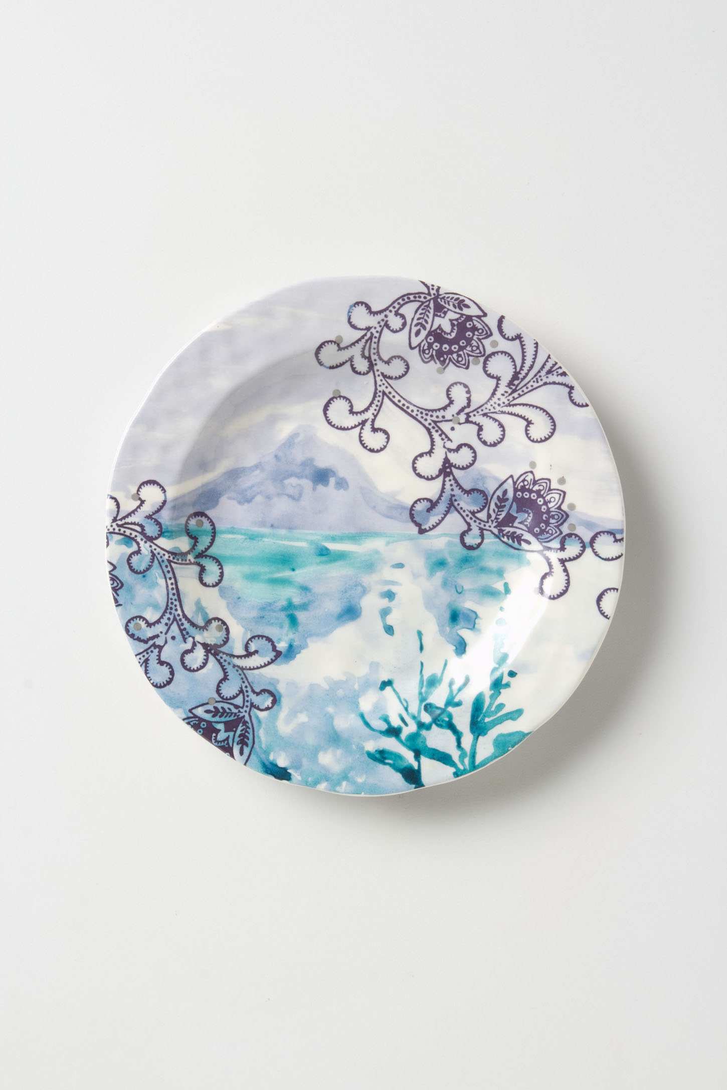 Winterland canape plates from Anthropologie - Cosy Home Blog